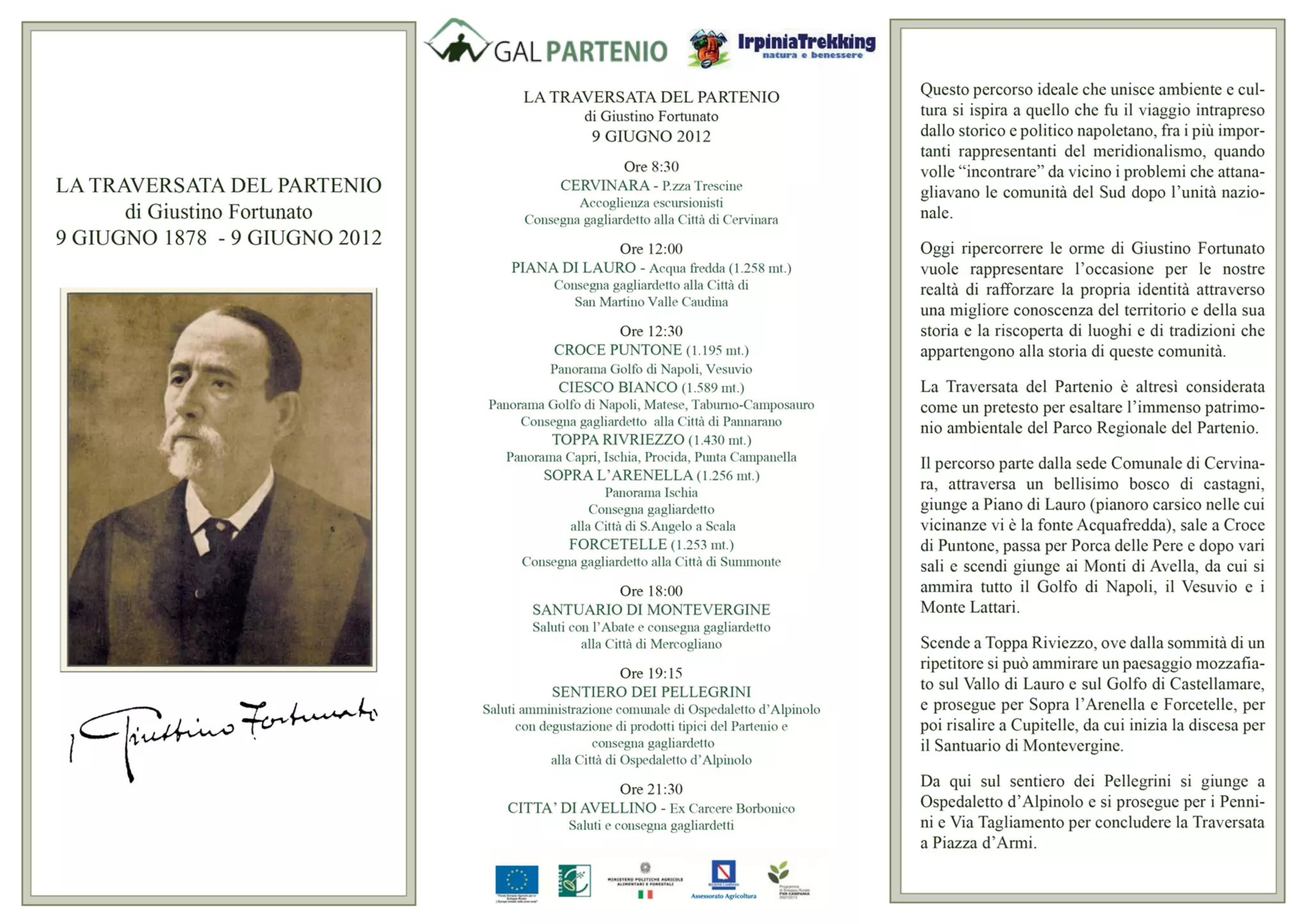 La traversata del Partenio di Giustino Fortunato | PDF