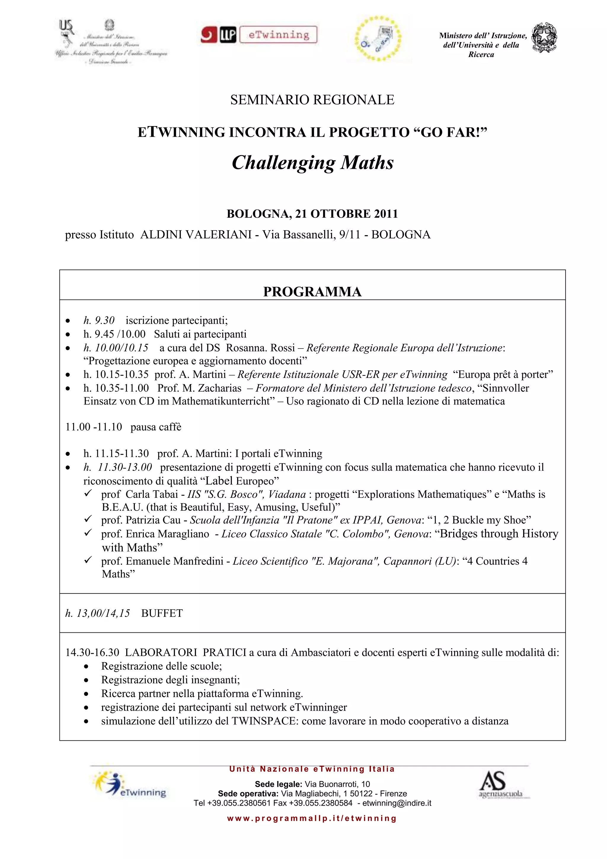 Programma bo-2011-etwinning | PDF