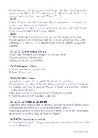 Programma Definitivo | PDF