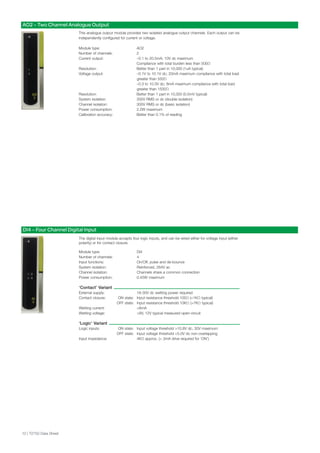 Programmable Automation Controller T2750 | PDF