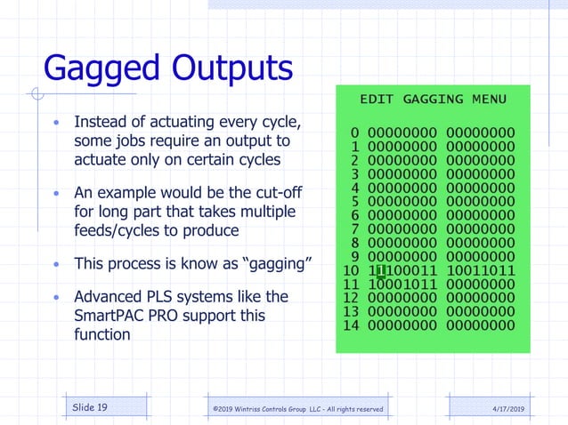Programmable Limit Switch Basics - - A Beginners' Guide to Programmable ...