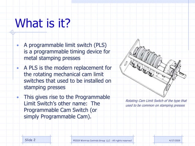 Programmable Limit Switch Basics - - A Beginners' Guide to Programmable ...