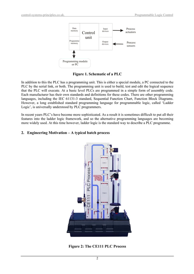 Programmable logic-control | PDF
