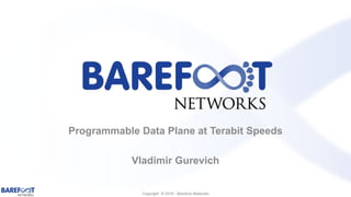 Programmable data plane at terabit speeds | PDF