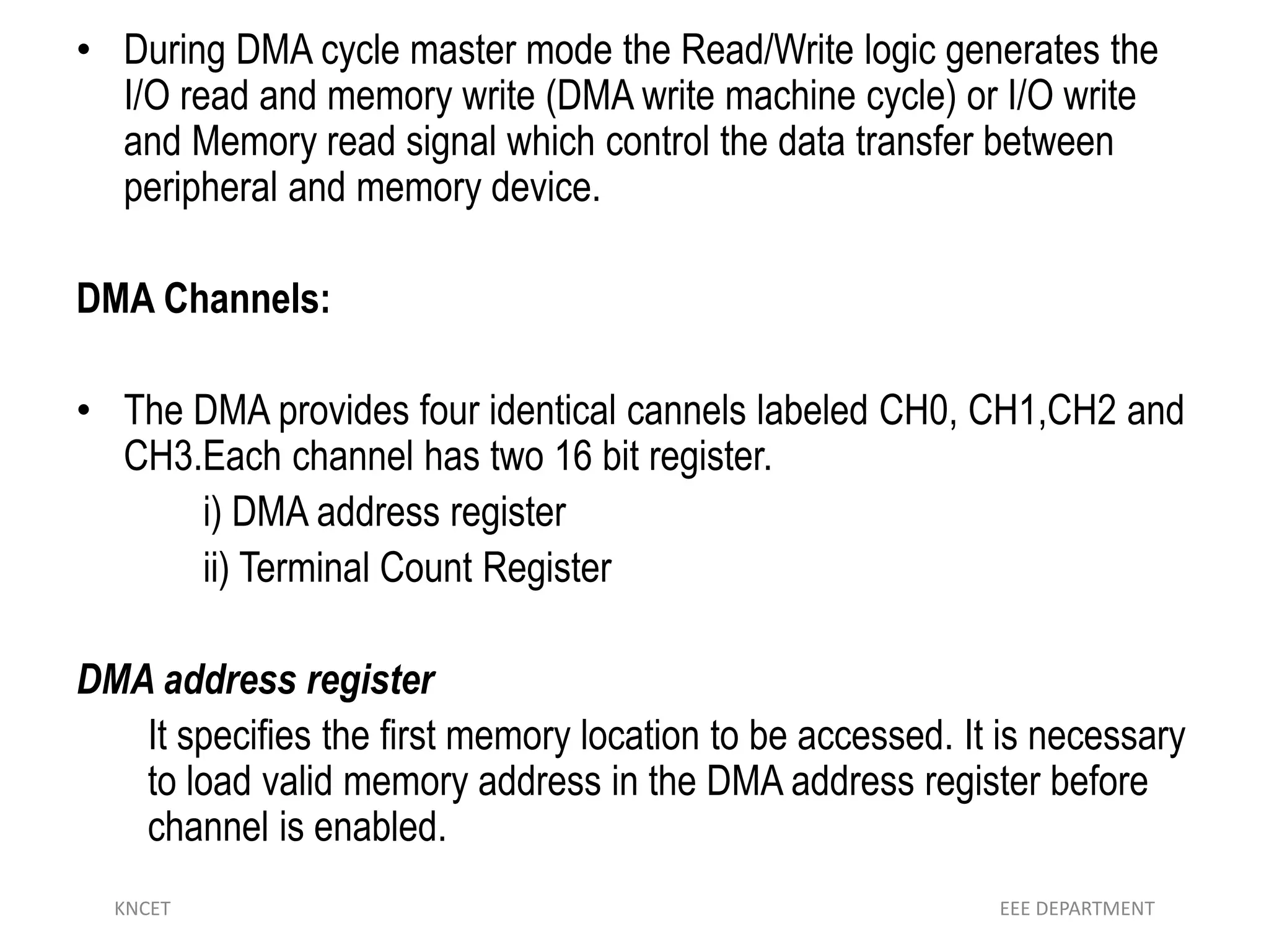 Programmable dma controller 8237 | PPTX