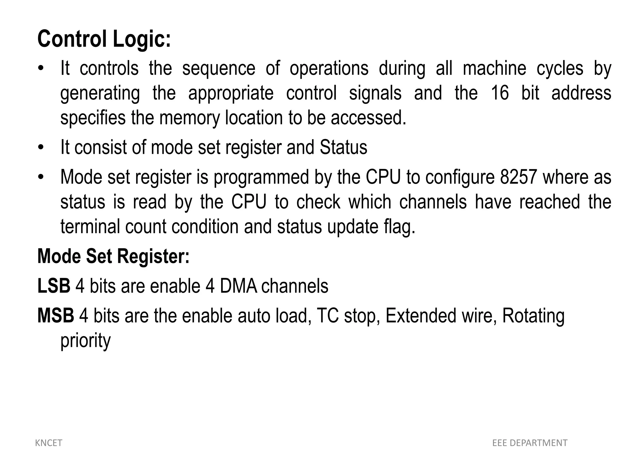 Programmable dma controller 8237 | PPTX