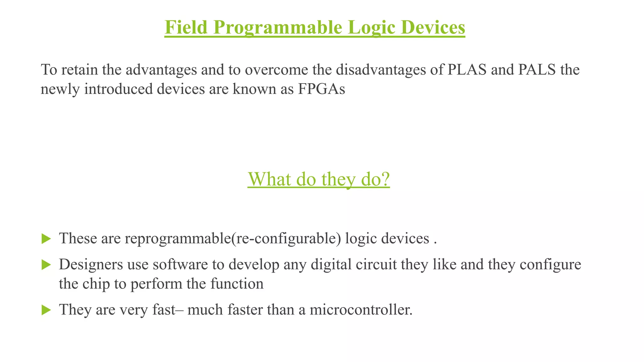 Programmable Hardware - An Overview | PPT