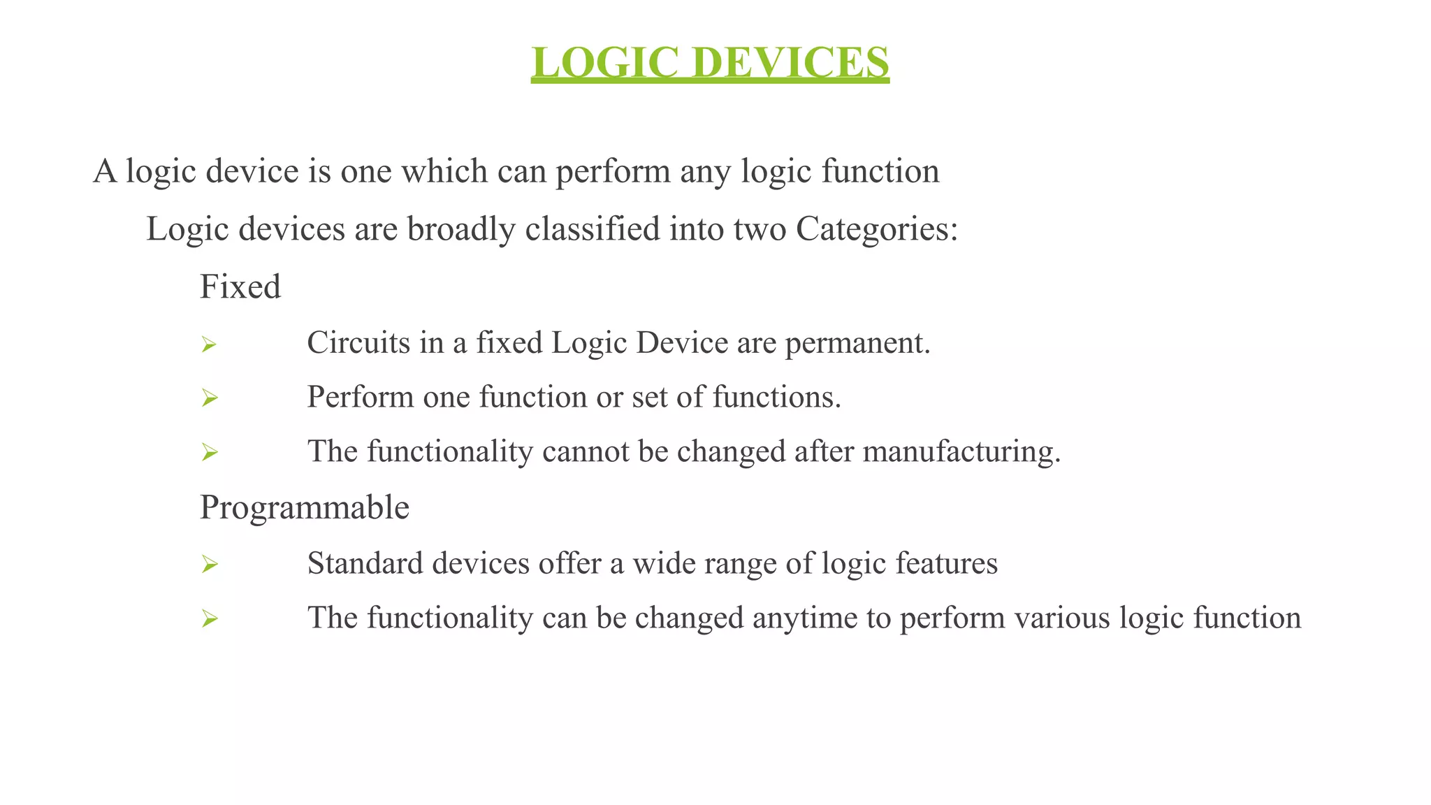 Programmable Hardware - An Overview | PDF