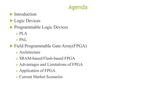 Programmable Hardware - An Overview | PPT