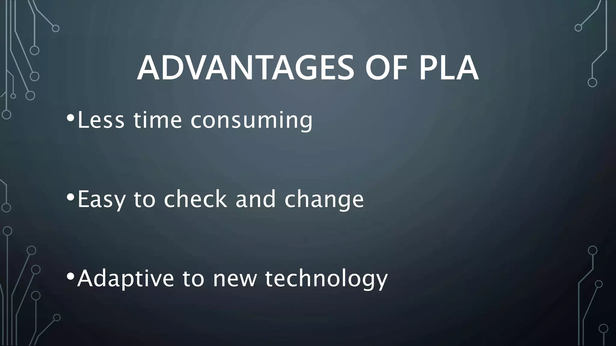 Programmable Logic Array Pla Pptx Programming Languages Computing