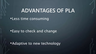 Programmable logic array (pla) | PPTX