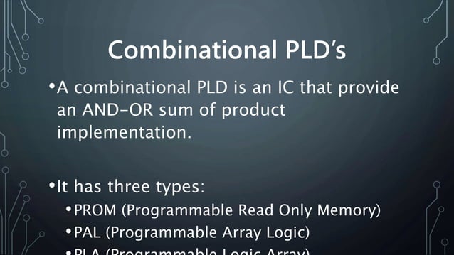 Programmable logic array (pla) | PPTX Programmable logic array (pla) | PPTX