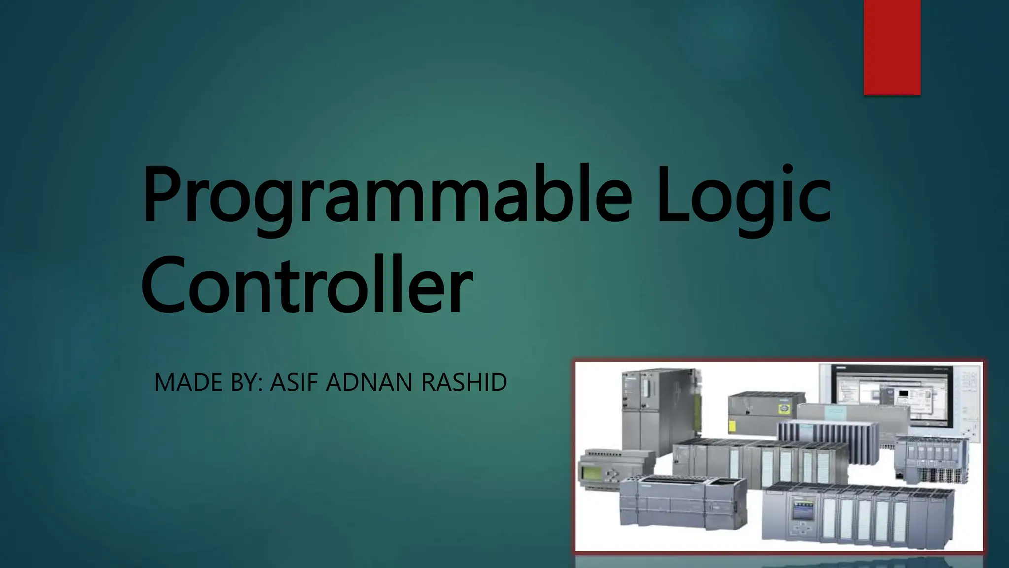 Basic Overview Of Programmable Logic Controllerplchmiscada Ppt 
