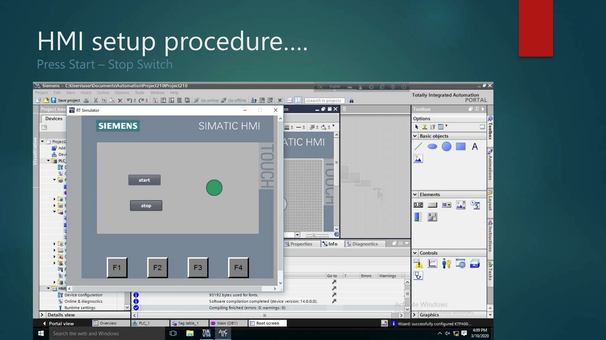 Basic Overview Of Programmable Logic Controller Plc Hmi Scada Ppt