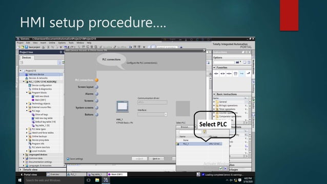 Basic overview of Programmable Logic Controller(PLC),HMI,SCADA | PPT