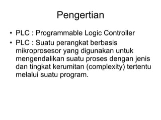 Programmable Logic Controller 1 By Mar For Indramayu | PPT