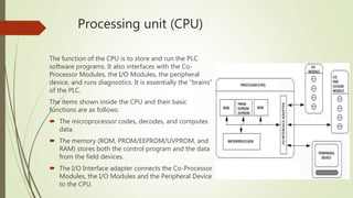 Programmable logic controller (plc) | PPTX