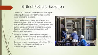 Programmable logic controller (plc) | PPTX