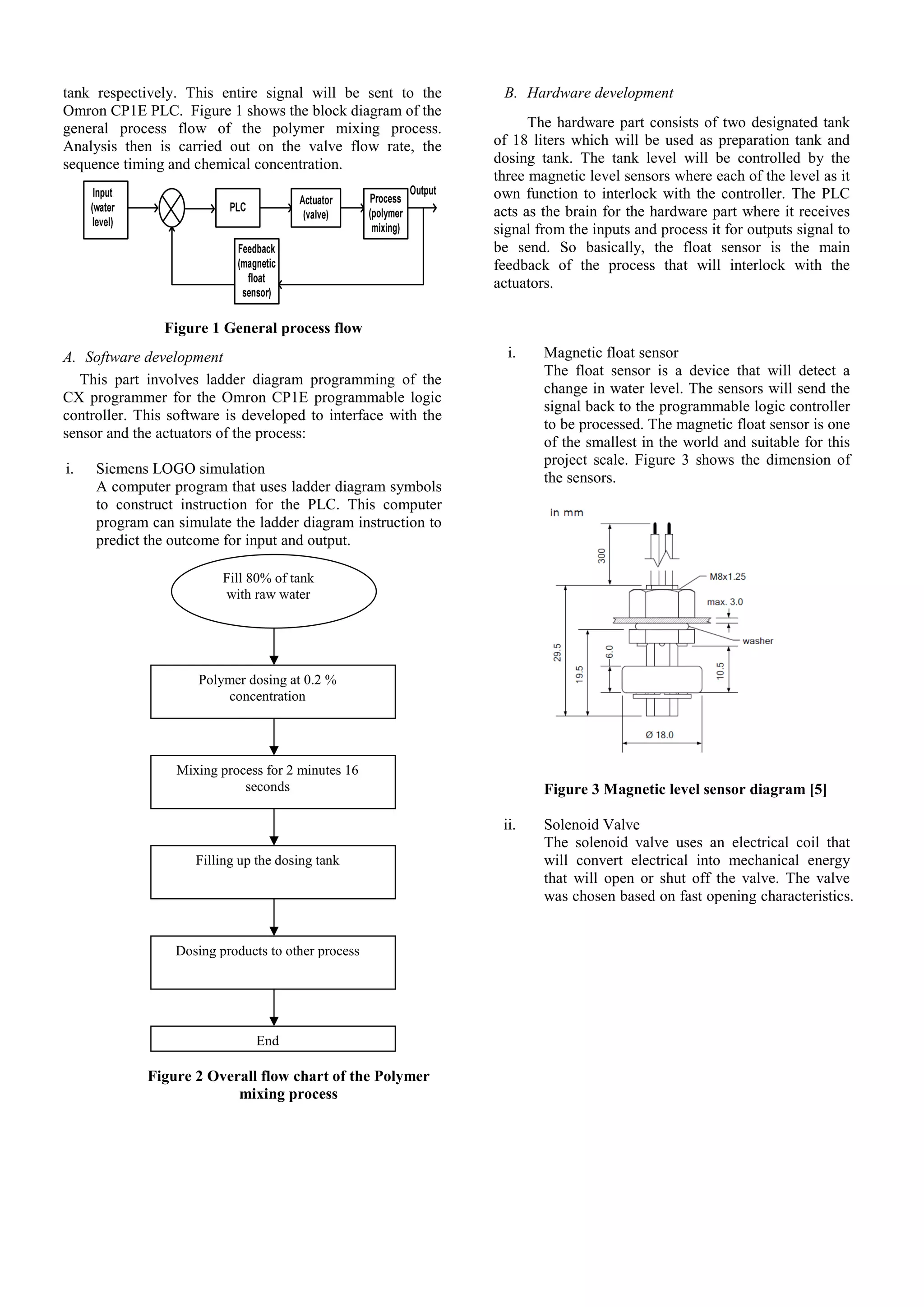 Programmable logic controller (plc) for polymer mixing tank | PDF