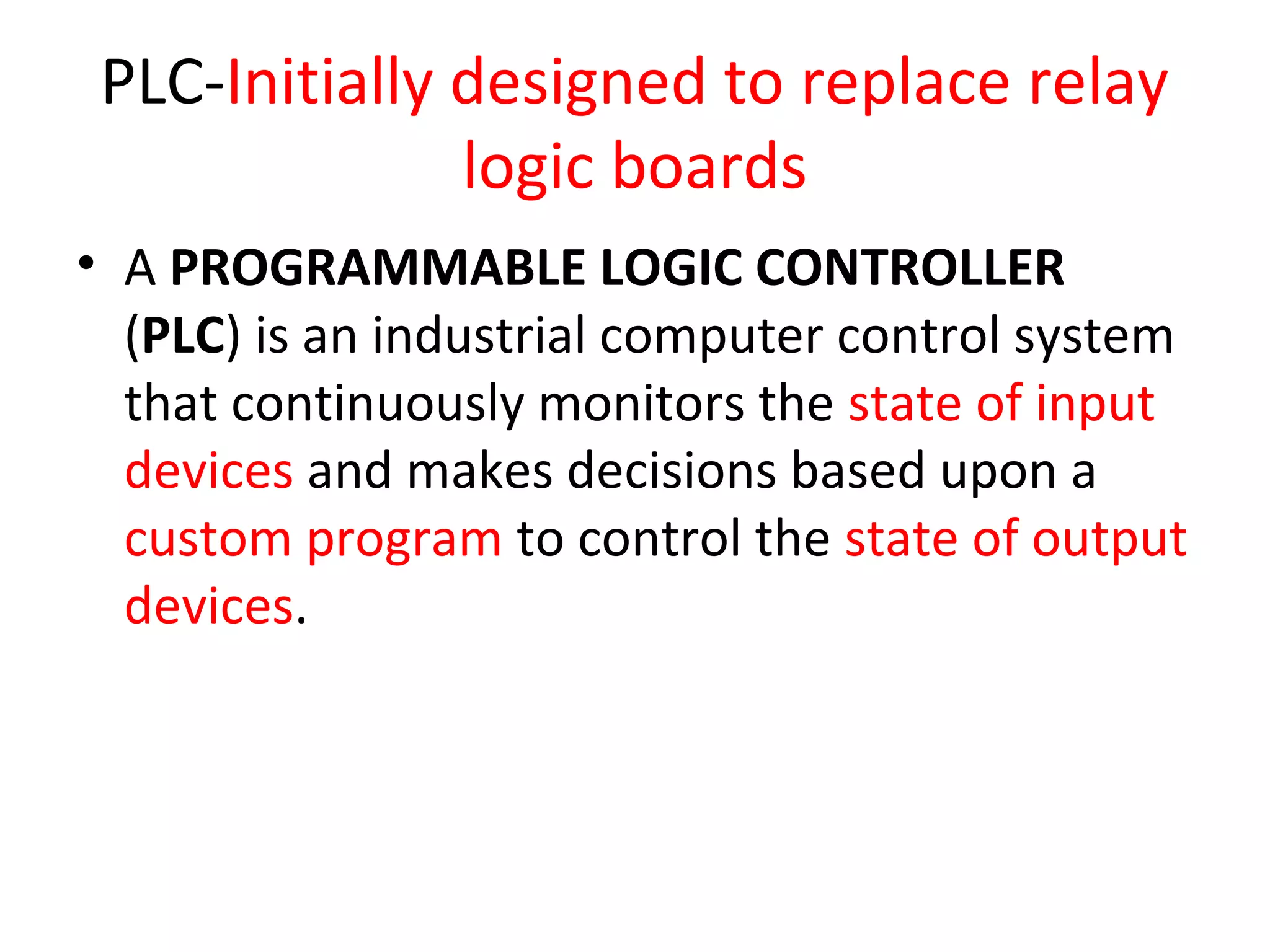Programmable logic controllers | PDF