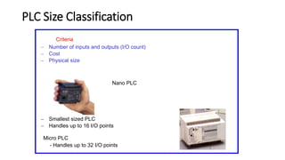 Programmable logic controllers | PPTX