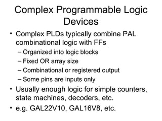 Programmable logic devices | PPT
