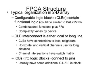 Programmable logic devices | PPT