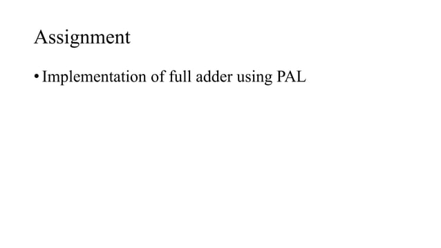 Programmable Logic Devices Pptx 9309