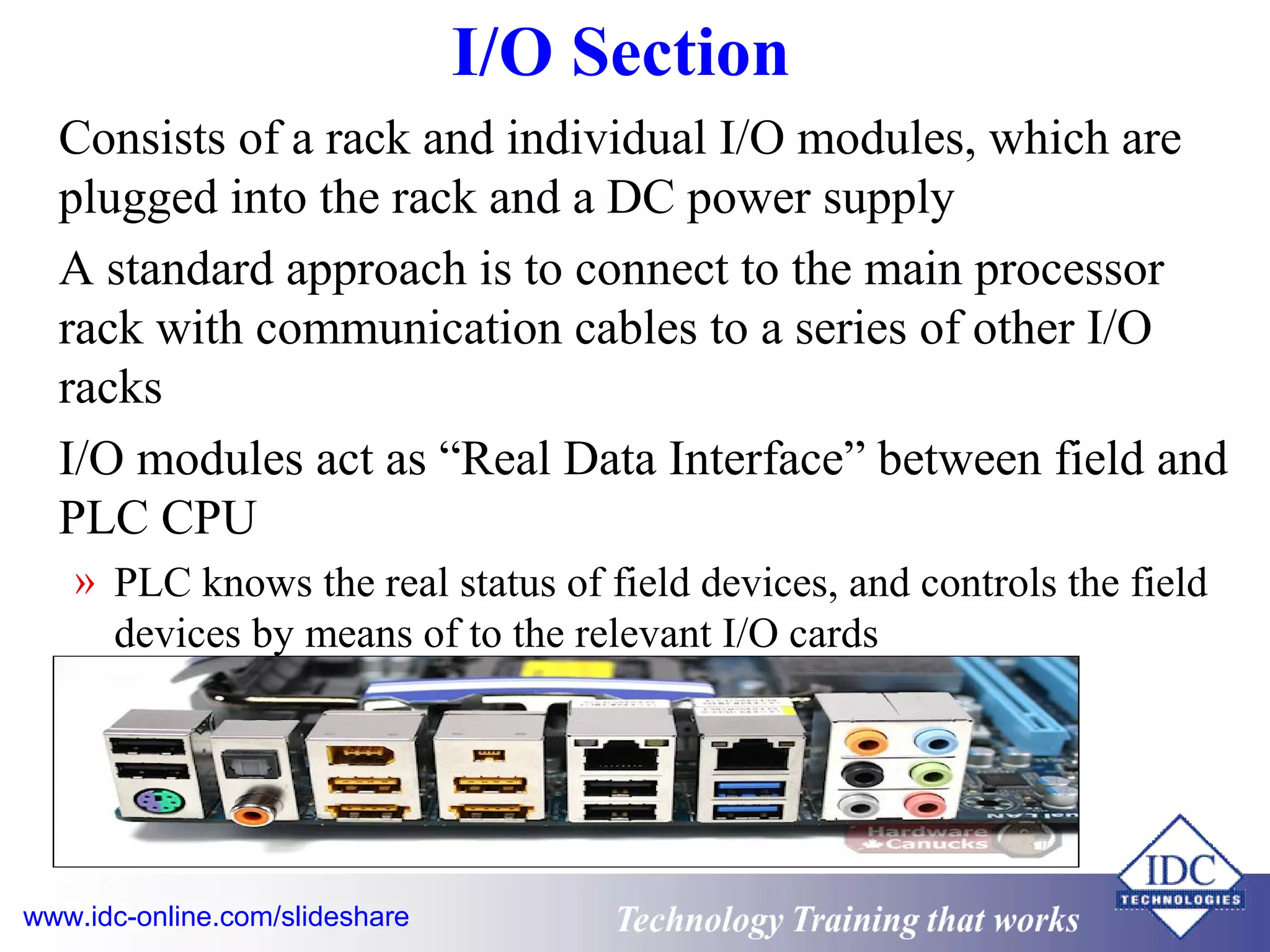 Programmable Logic Controllers (PLCs) and SCADA Systems | PPT