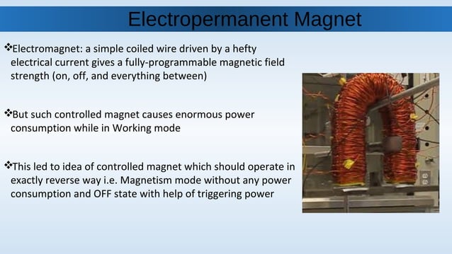 Programmable matter and applications | PPT | Physics | Science
