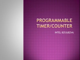 Programmable timer | PPTX