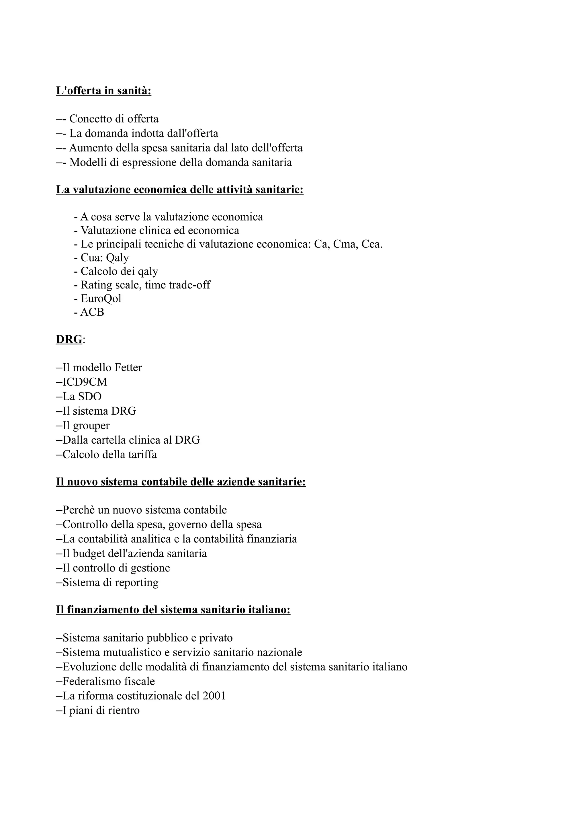 Programma d'esame 2011 | PDF