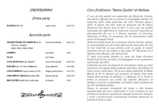 Programma di sala san martino 2012 | PDF