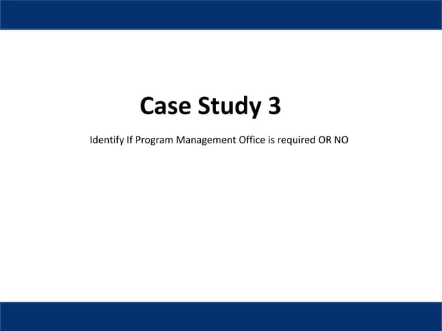 Program management - Fundamentals