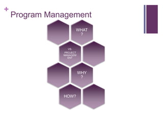 Program management 2 | PPTX