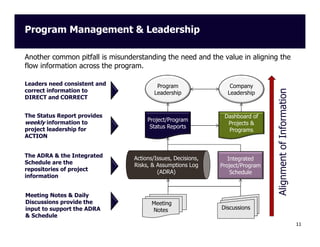 Program Management and Leadership | PDF