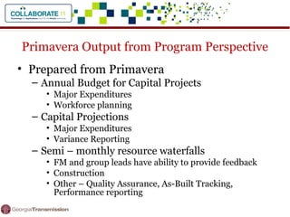 Program management at an electric utility | PPT