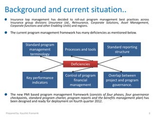 Program Management Deployment Concept Consulting | PPTX | Computer ...