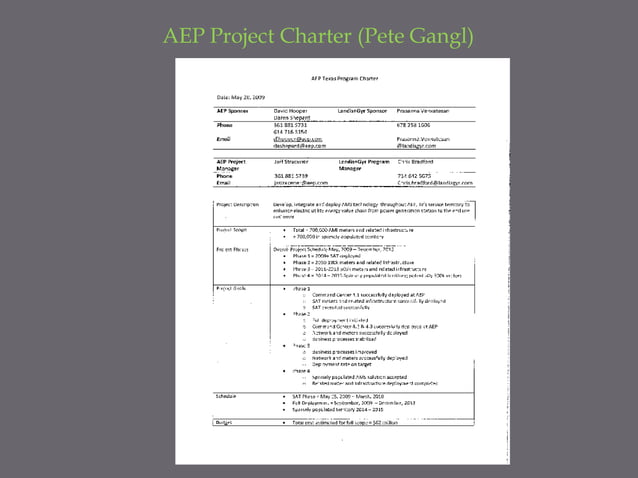 Program management review presentation | PPTX