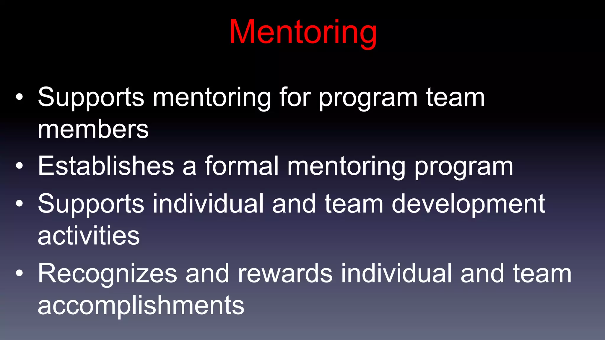 Program management skills | PDF