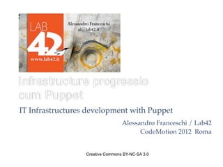 Developing IT infrastructures with Puppet | PPT