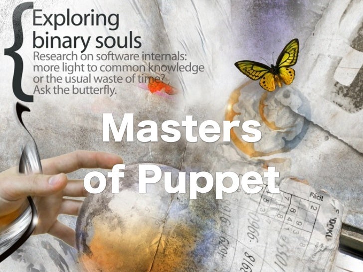 Developing IT infrastructures with Puppet