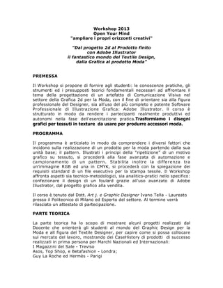 Programma textile design 2 d e biografia | PDF | Desktop Publishing ...