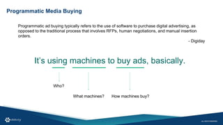 Programmatic Media Buying 101 | PPT