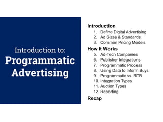 Programmatic ads new | PPTX