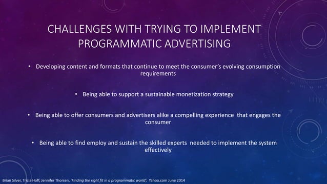 What is Programmatic advertising?? | PPTX | Web Development | Internet