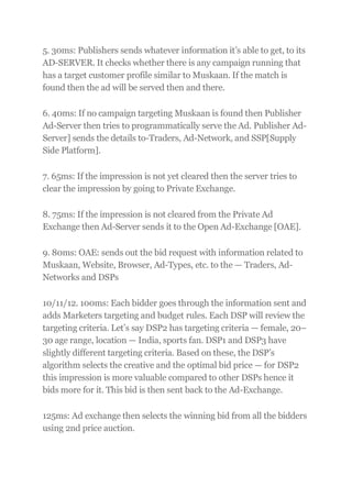 What is Programmatic Advertising? Complete Life cycle of Advertising | PDF