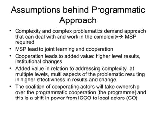 Programmatic approach (appreciation process - Feb. 2010) | PPT