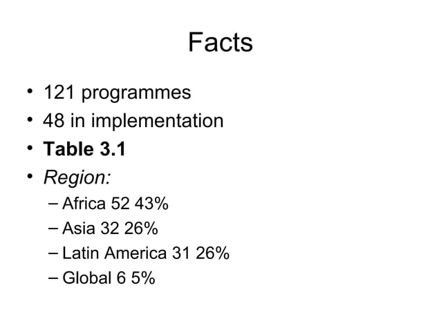 Programmatic approach (appreciation process - Feb. 2010) | PPT