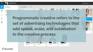 Programmatic Creative vs. Dynamic Creative Optimization (DCO) | PDF | Advertising Industry ...